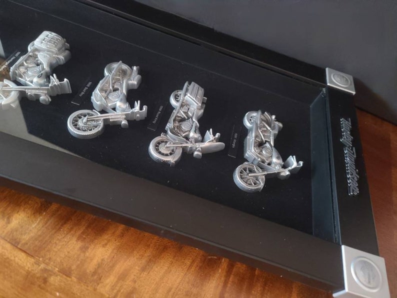 Motorcycles in the '90s 3D Shadow Box Wall Mount Harley - Etsy