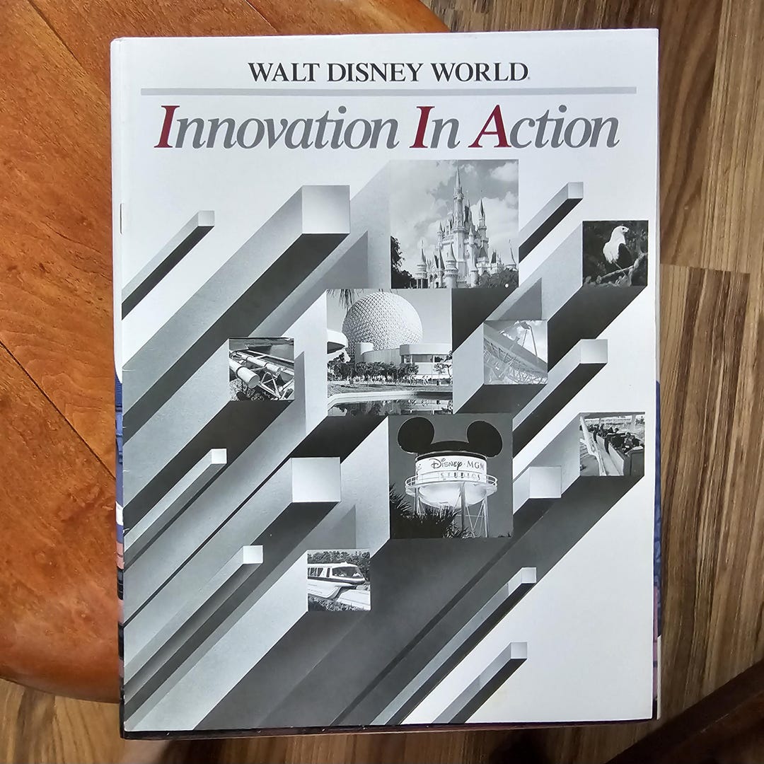Walt Disney World Innovation in Action Presentation Booklet, Disney ...