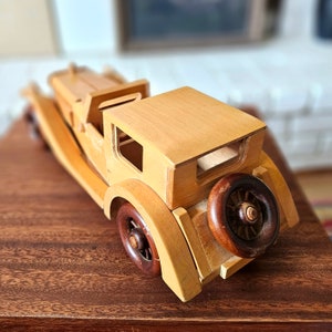 Classic Car Wood Art 1927 Bugatti 41 Royale - Etsy