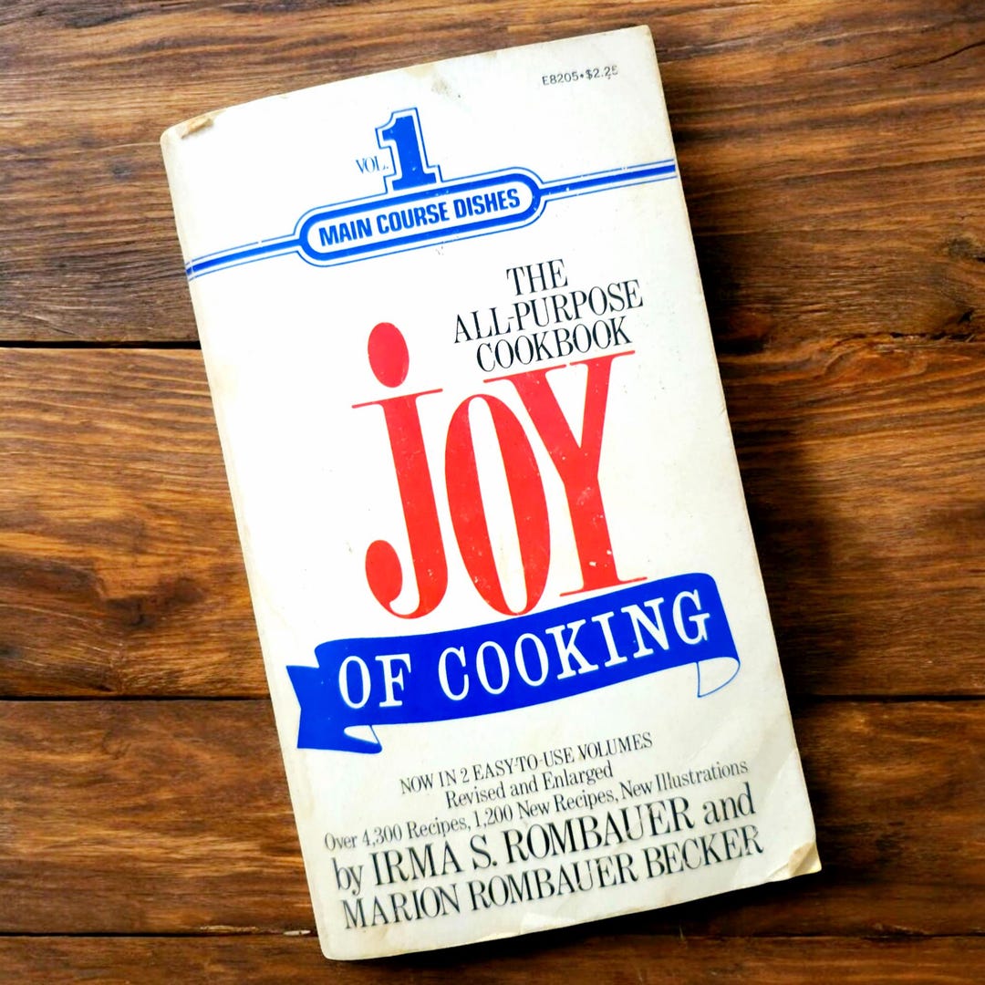 JOY of COOKING Vol. 1, by Irma S. Rombauer & Marion Rombauer Becker ...