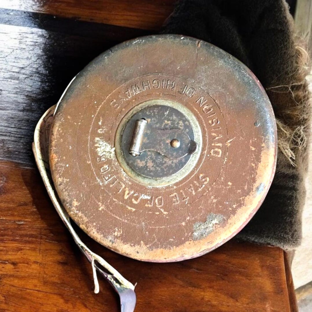 Antique Lufkin Rule Co. Measuring Tape Issued to the State of ...