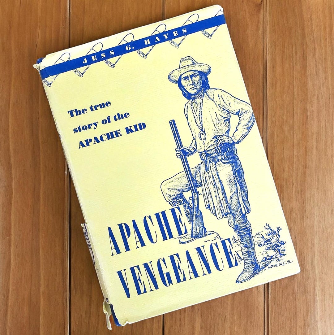 1954 Apache Kid: Apache Vengeance - Native American History - Etsy