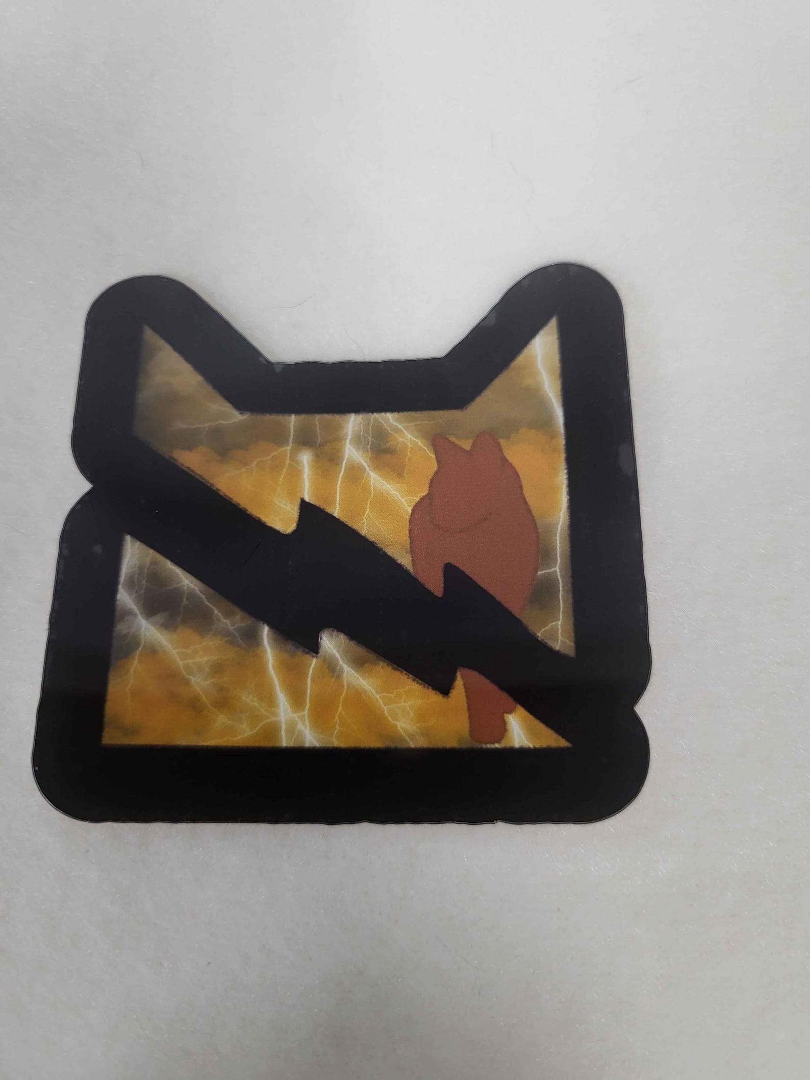Battle Cats Thunder Logo Sticker - Etsy