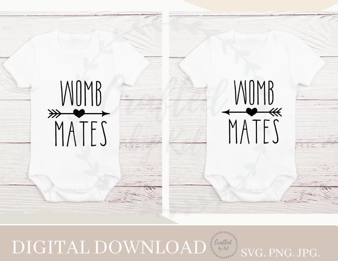 Womb Mate-twins Instant Download SVG PNG JPG - Etsy