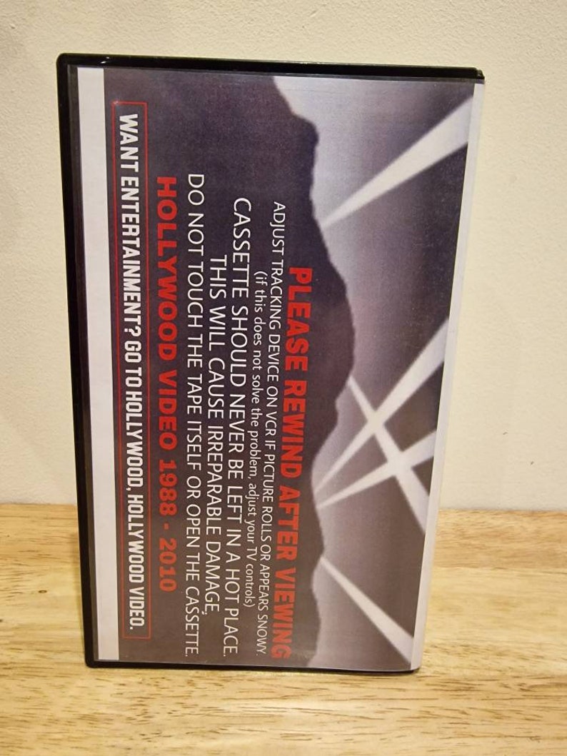 Custom Hollywood Video Vhs Case - Etsy