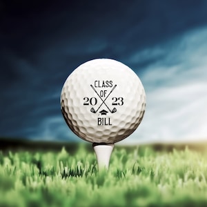 Graduation Gift, Custom Golf Balls, Graduation Golf Favors, Collage ...