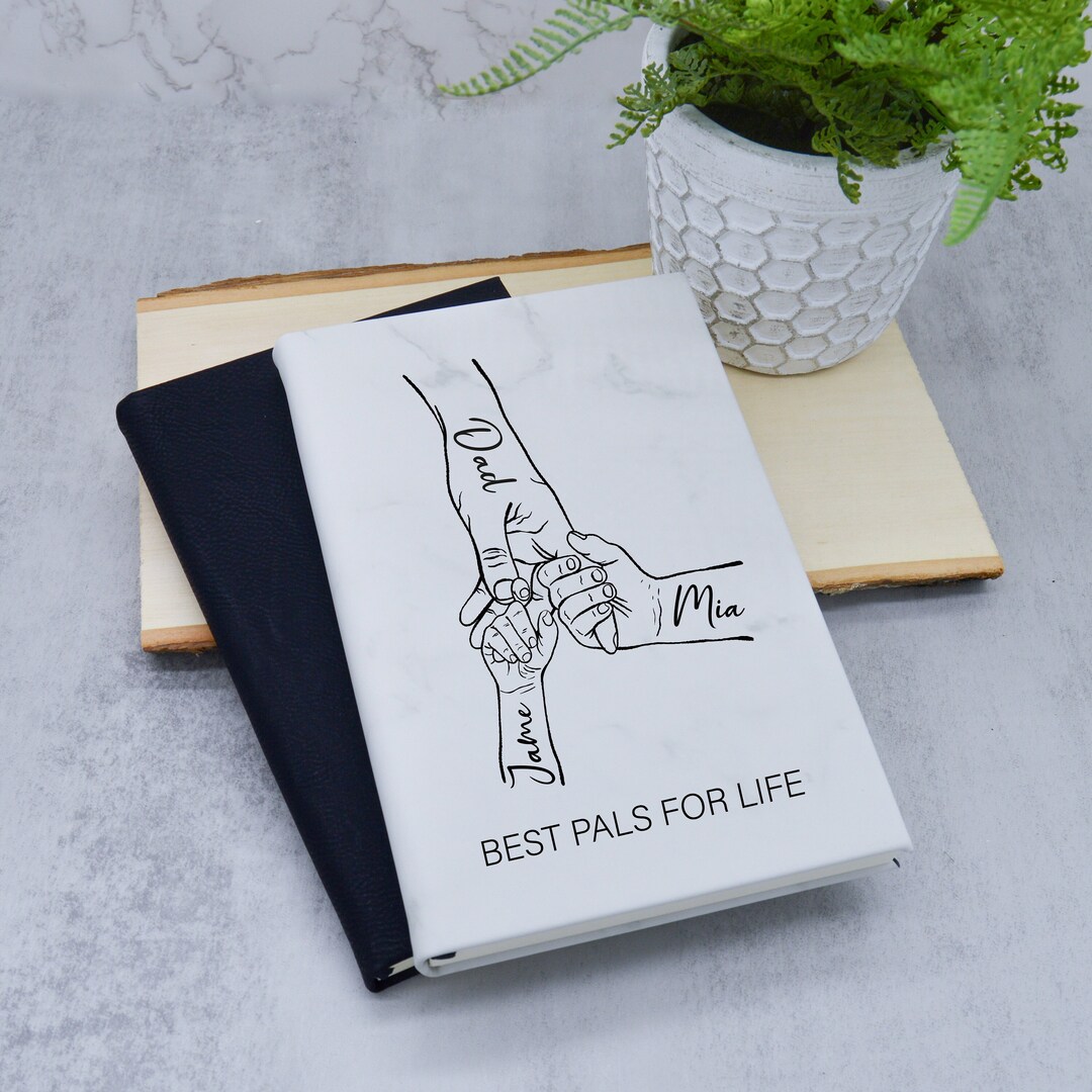Custom Journal, Family Holding Hands Journal, Personalized Journal ...
