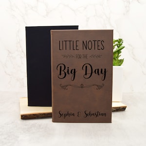 Little Notes for the Big Day, Wedding Notebook, Wedding Journal ...