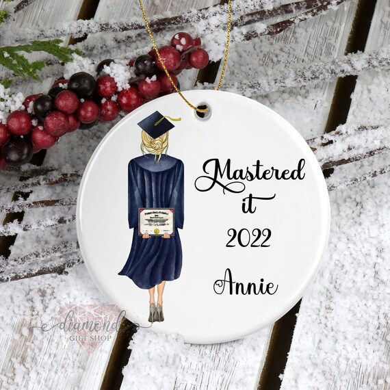 Mastered It Ornament Graduation Ornament Graduation Gift - Etsy