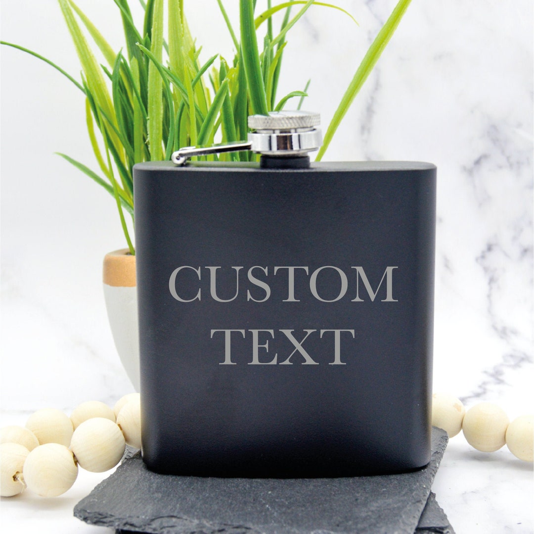 Custom Flask, Customized Flask, Personalized Flask, Engraved Flask ...