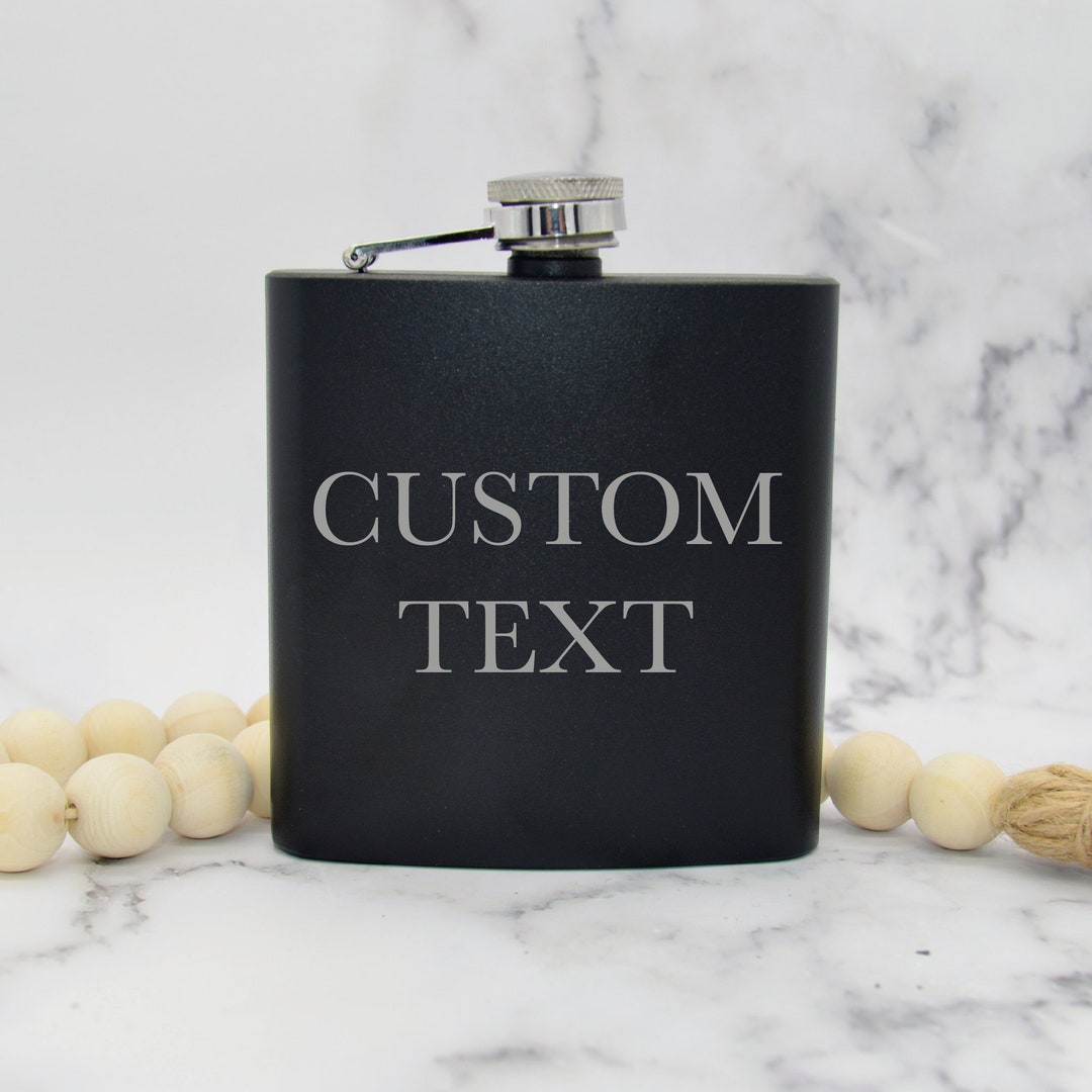 Custom Flask, Personalized Flask, Engraved Flask, Customized Flask ...