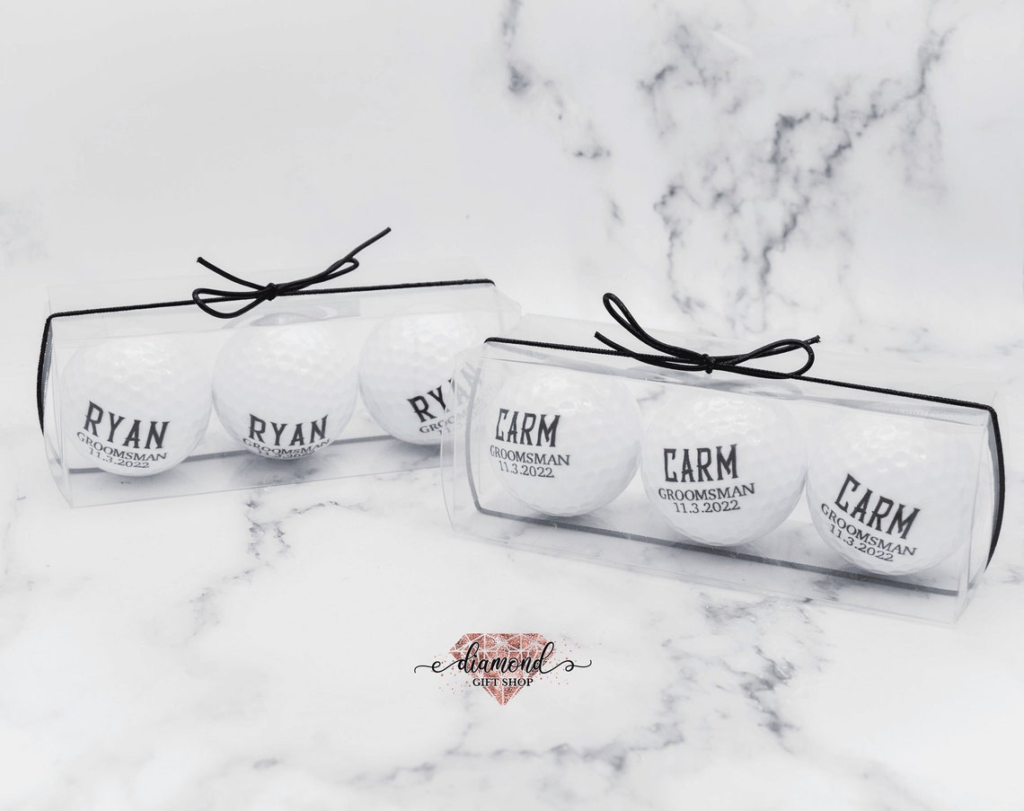 Personalized Wedding Golf Ball Custom Golf Balls Golf Gift - Etsy