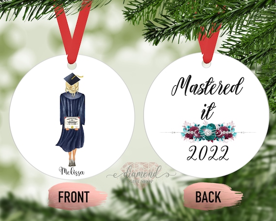 Mastered It Ornament Graduation Ornament Graduation Gift - Etsy