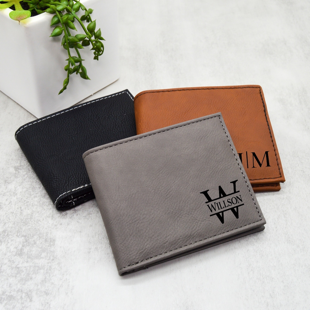 Personalized Wallet, Men's Wallet, Custom Mans Wallet, Minimalist ...