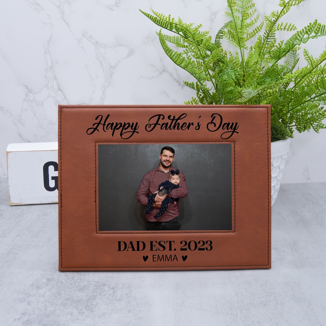 First Fathers Day Gift, Dad Frame, Dad Gift, Fathers Day Frame, New Dad ...