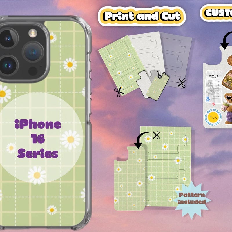 iPhone Case Deco Stickers - Etsy