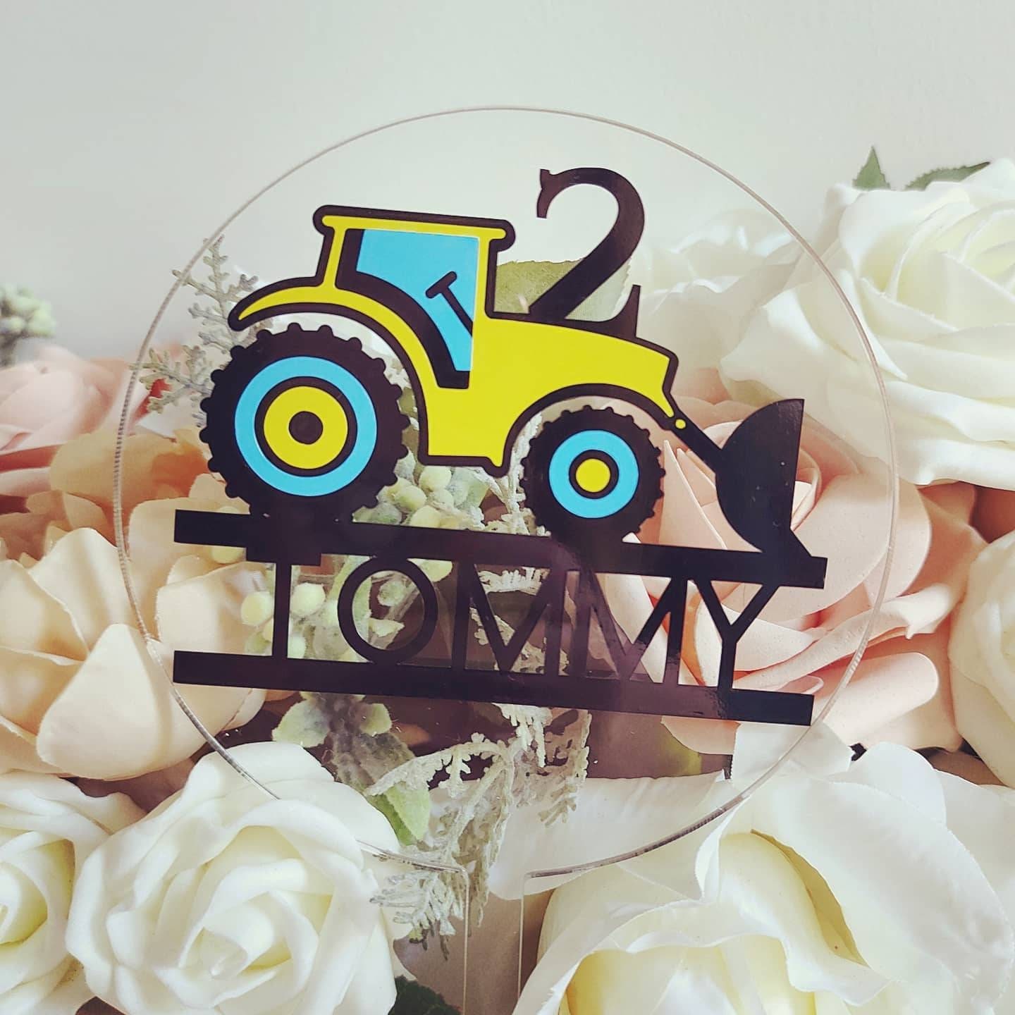 Toppers de pastel topper de pastel acrílico topper de pastel - Etsy España