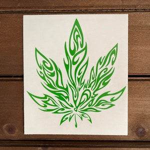 pot leaf tribal