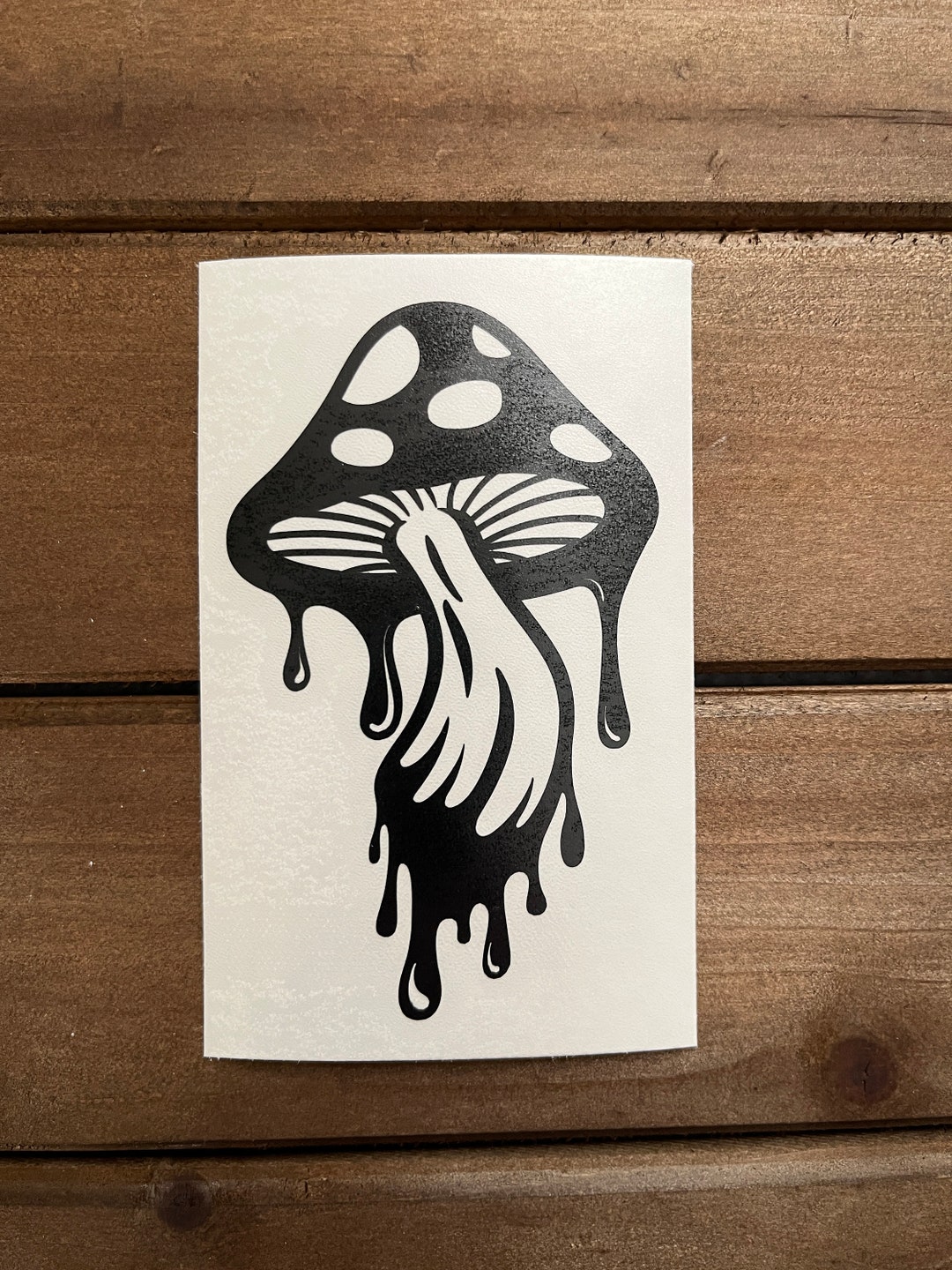 Shroom Vinyl Decal | Hippie Sticker | Mushroom Sticker | Retro Decal ...