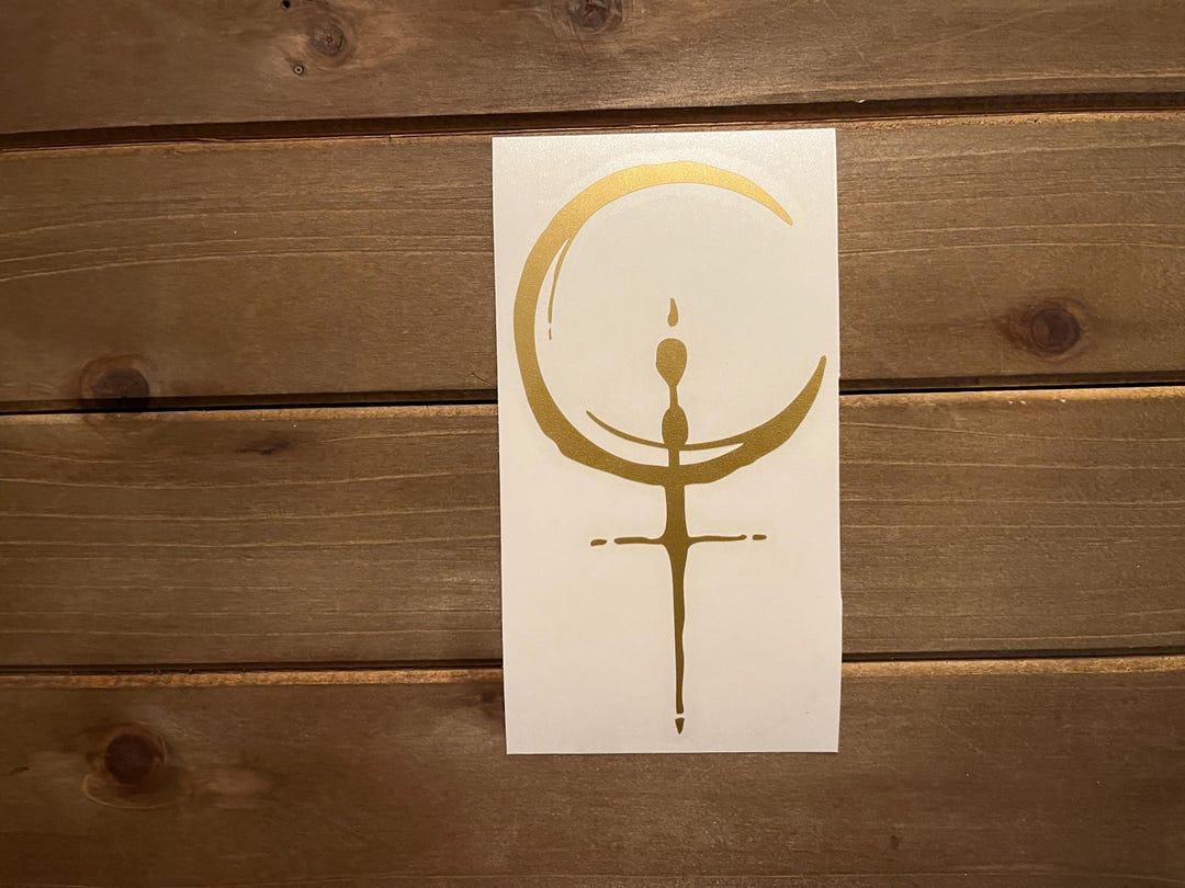 Lilith Symbol Vinyl Decal – Occult, Witchcraft, Feminine Power Sticker ...