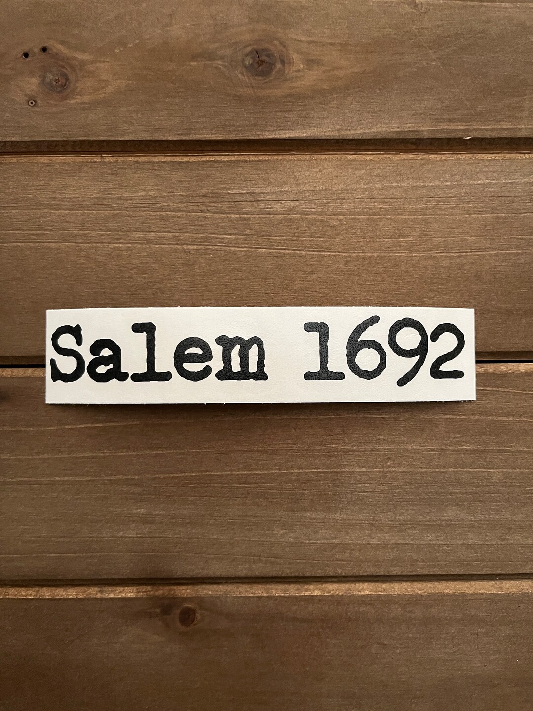 Salem 1692 Vinyl Decal | Witch Trials | Witchy Stickers - Etsy