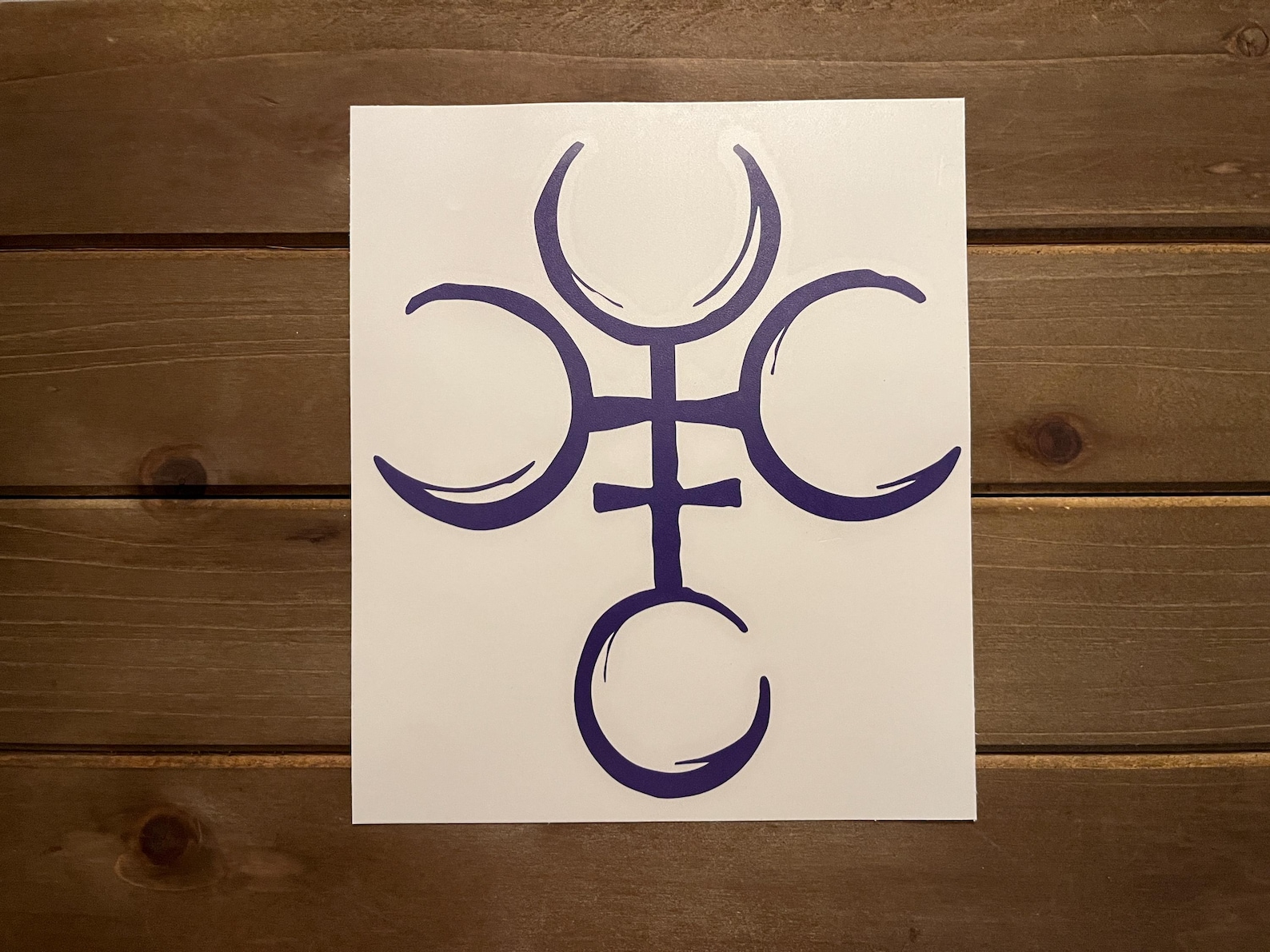 Hecate Vinyl Decal | Hekate | Symbols | Laptop Sticker | Car Decal ...