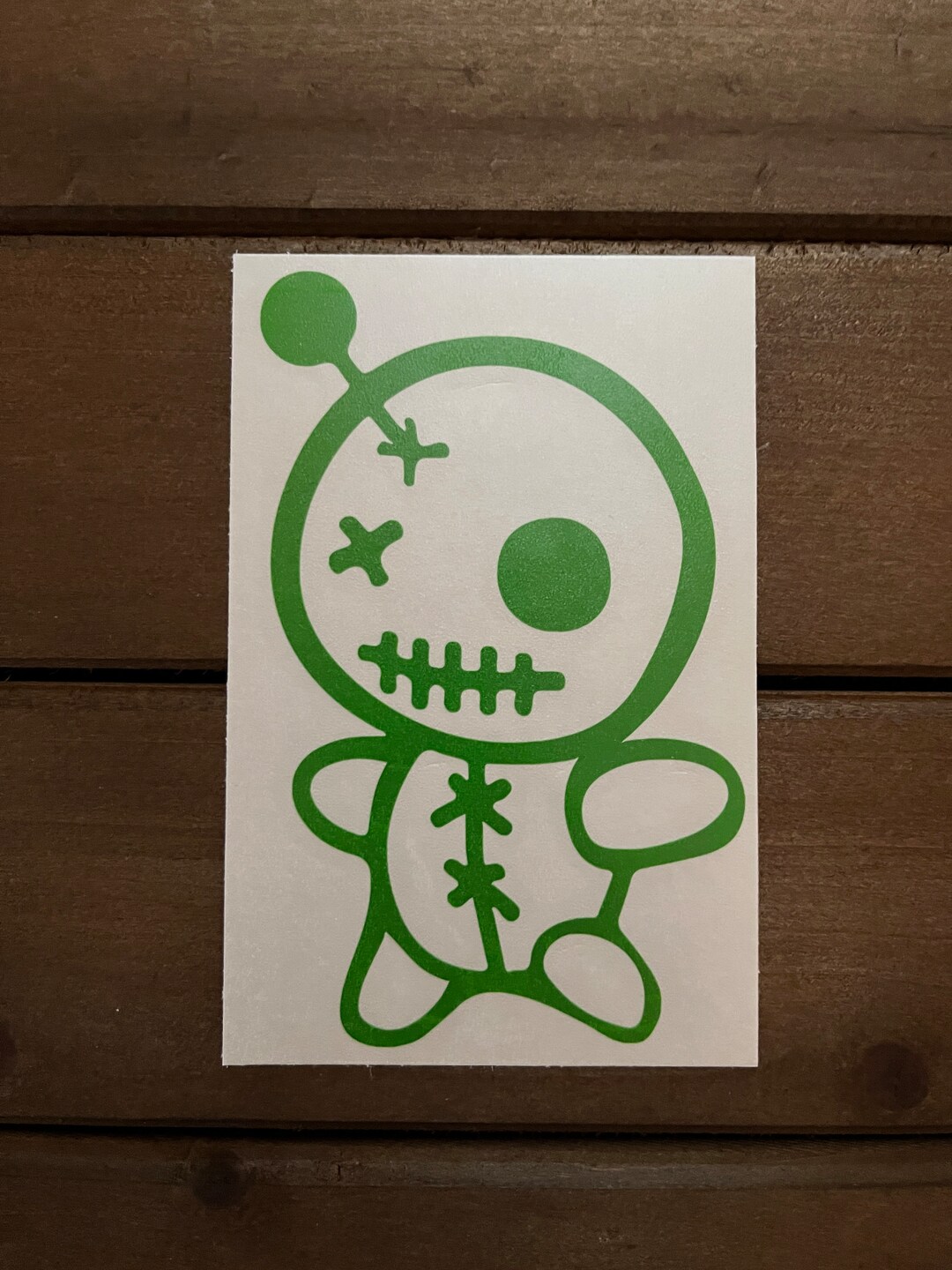Voodoo Doll Vinyl Decal - Etsy