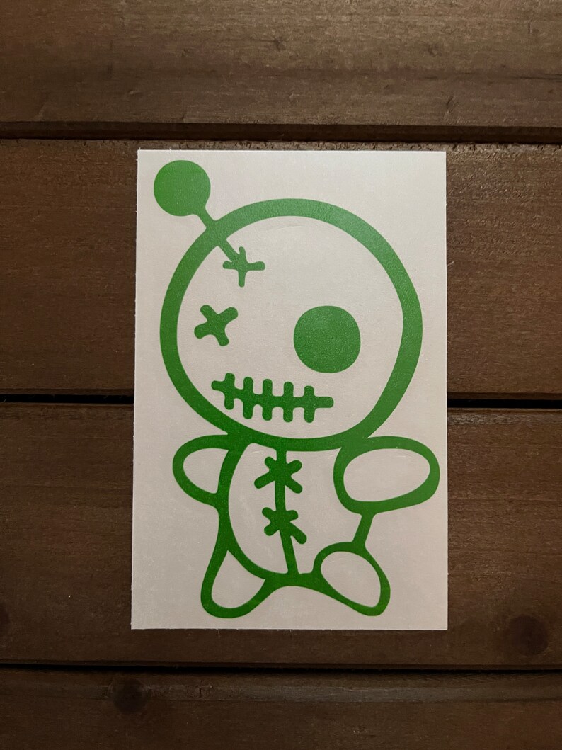 Voodoo Doll Sticker - Etsy