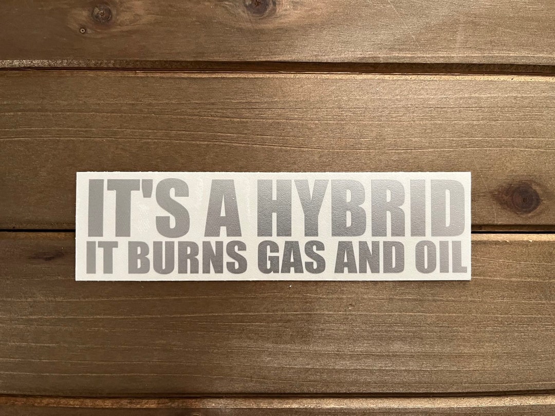 Hybrid Sticker / Car Sticker / Funny Sticker / Truck Sticker / Car ...