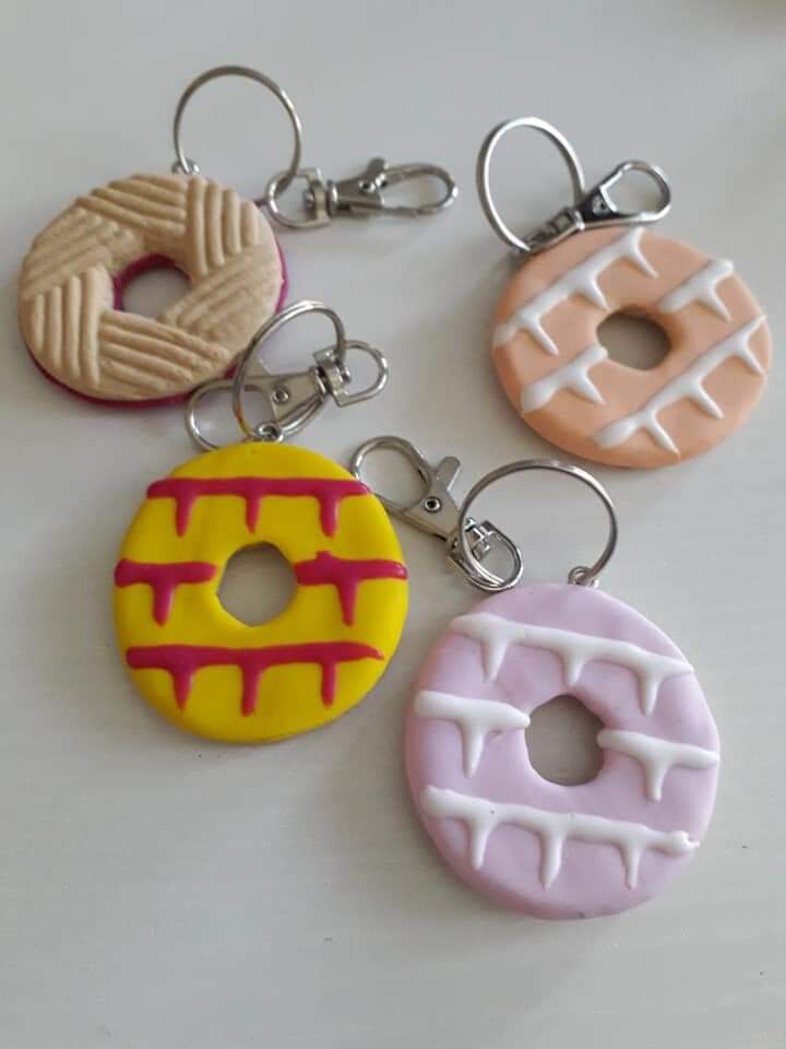 Replica partyring biscuit keyring | Etsy