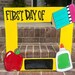 First Day of School Photo Frame Sign Board - Etsy