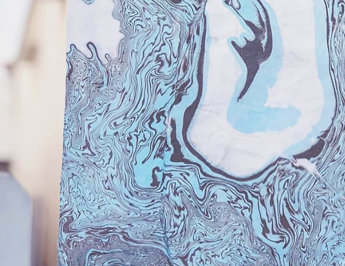 Suminagashi Art Kit: the Japanese Art of Paper Marbling - DIY ...