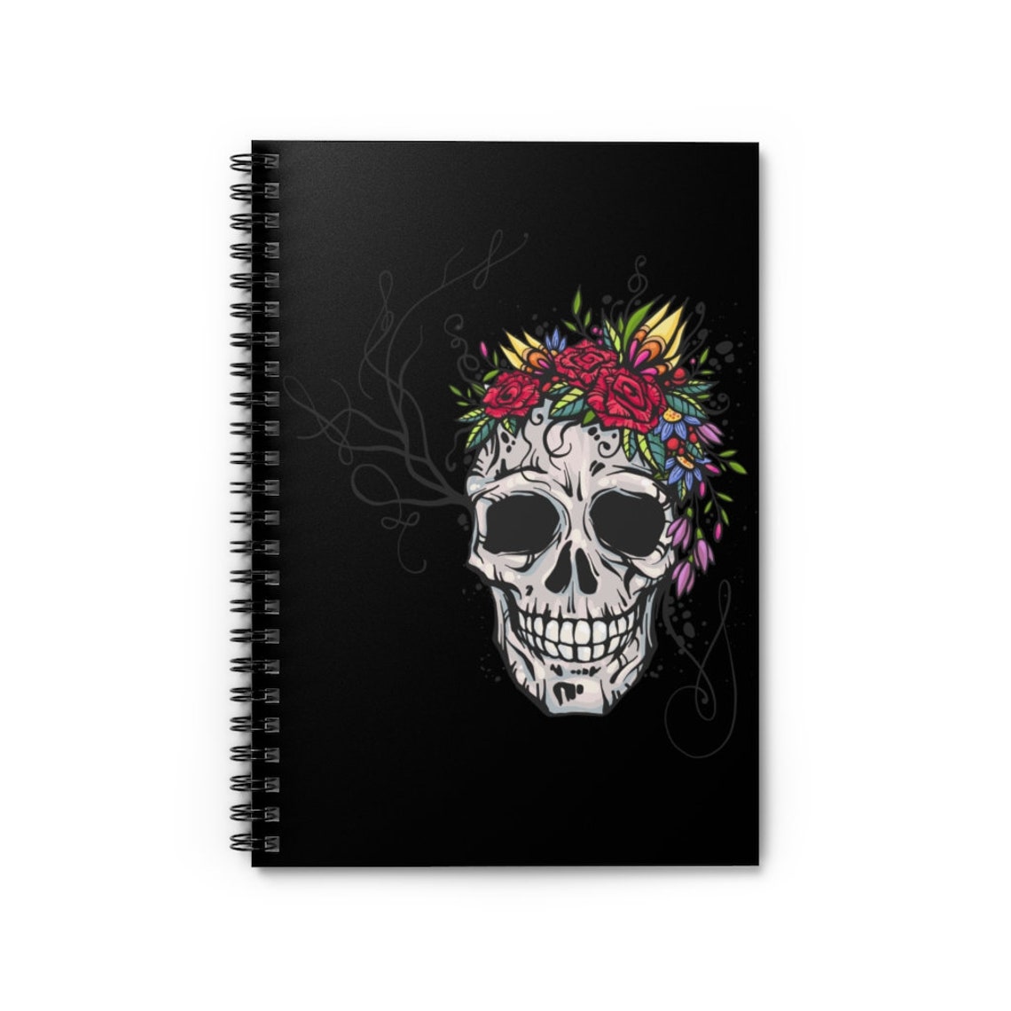 Goth Journal Skull Notebook Goth Notebook Skull Journal - Etsy
