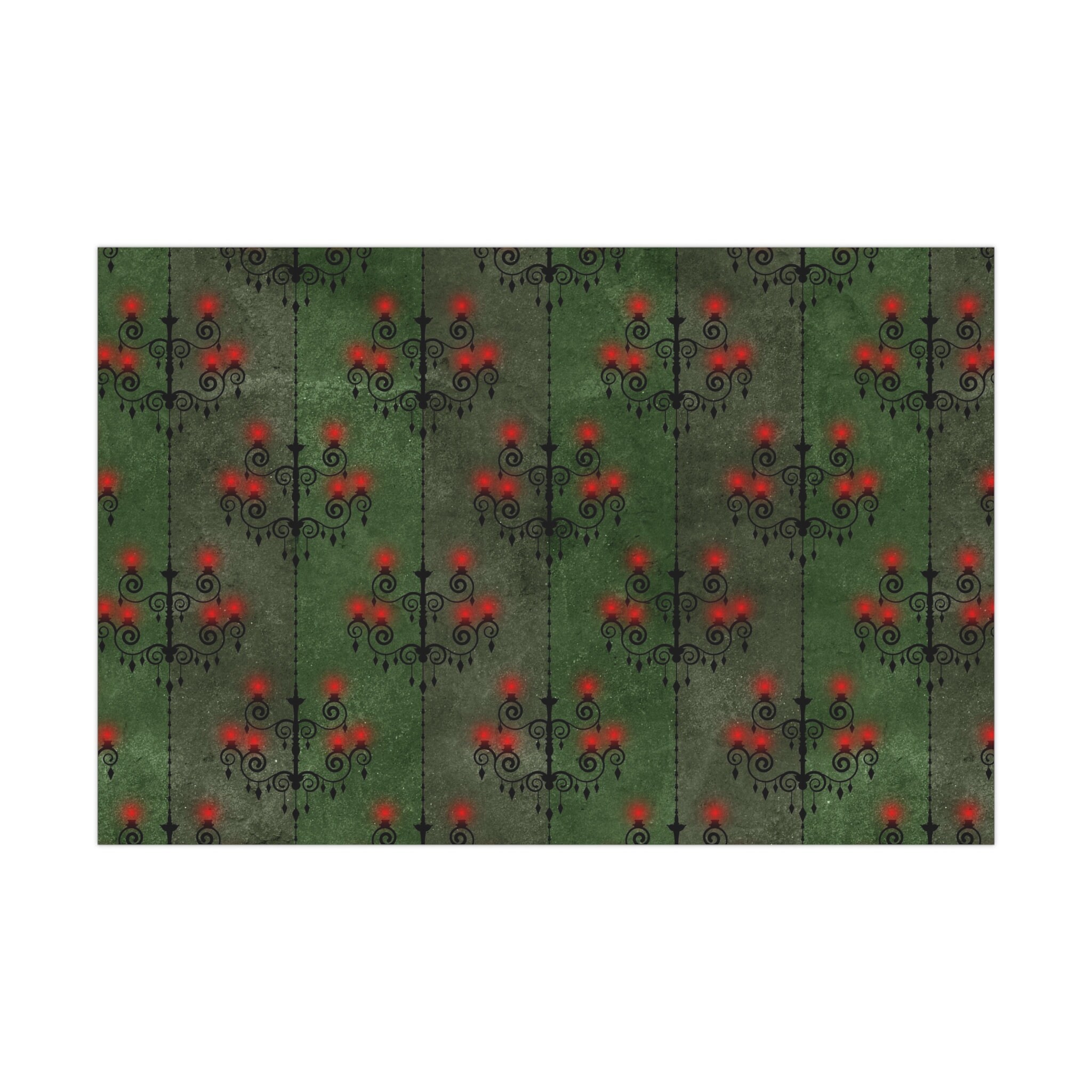 Gothic Gift Wrap Gothic Wrapping Paper Goth Gift Wrapping Paper ...