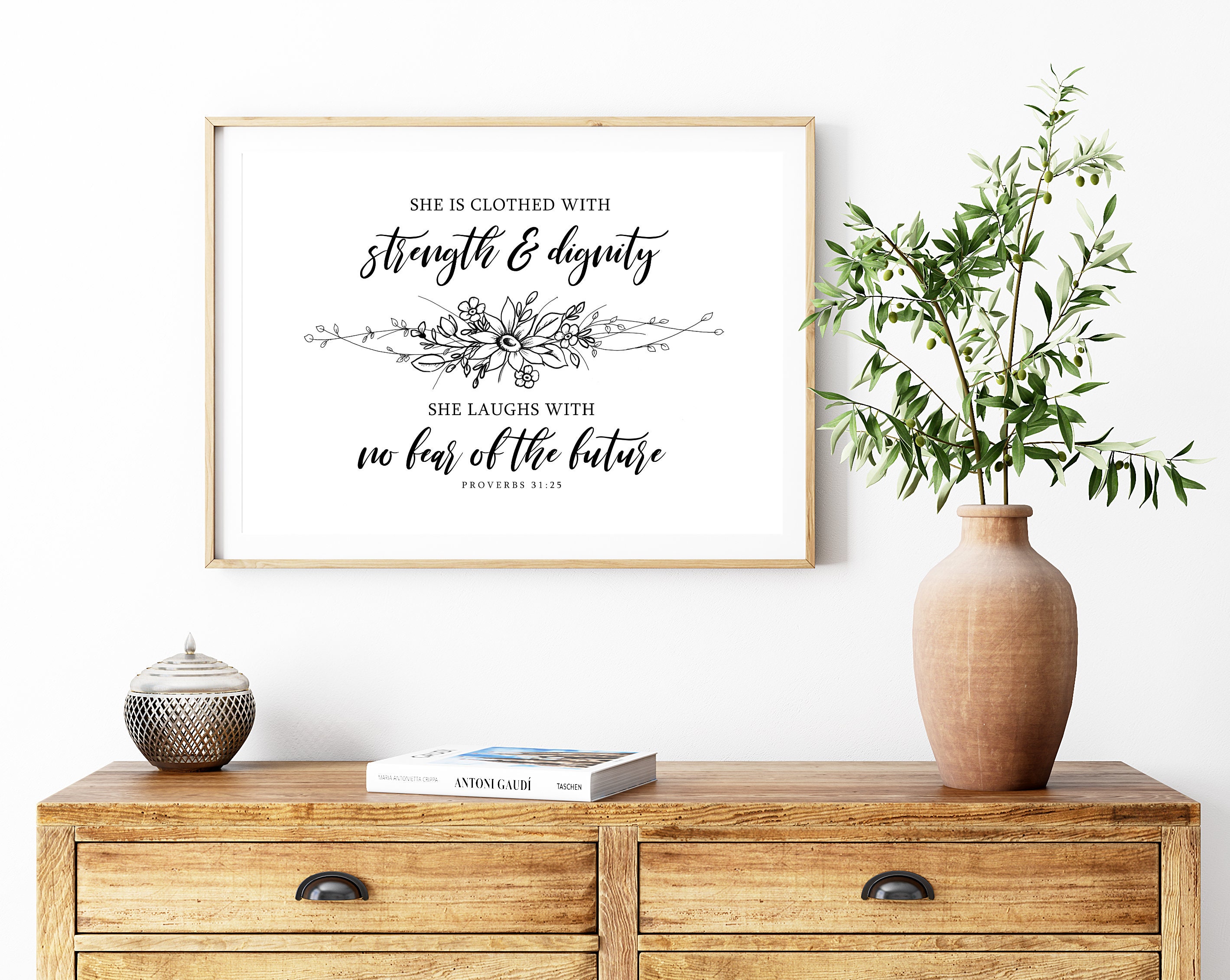 Proverbs 31, Bible Verse Wall Art, Scripture Art Printable, Christian ...