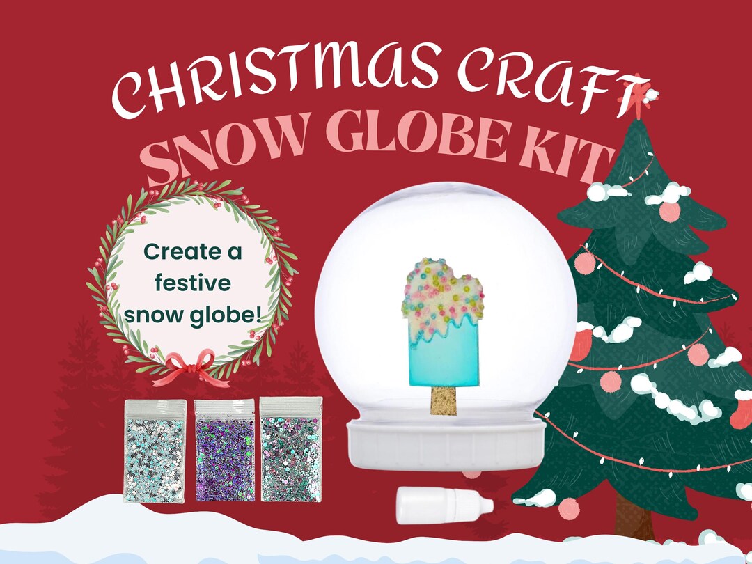 Colorful Popsicle Snow Globe | Fun Christmas Craft for Kids | Perfect ...