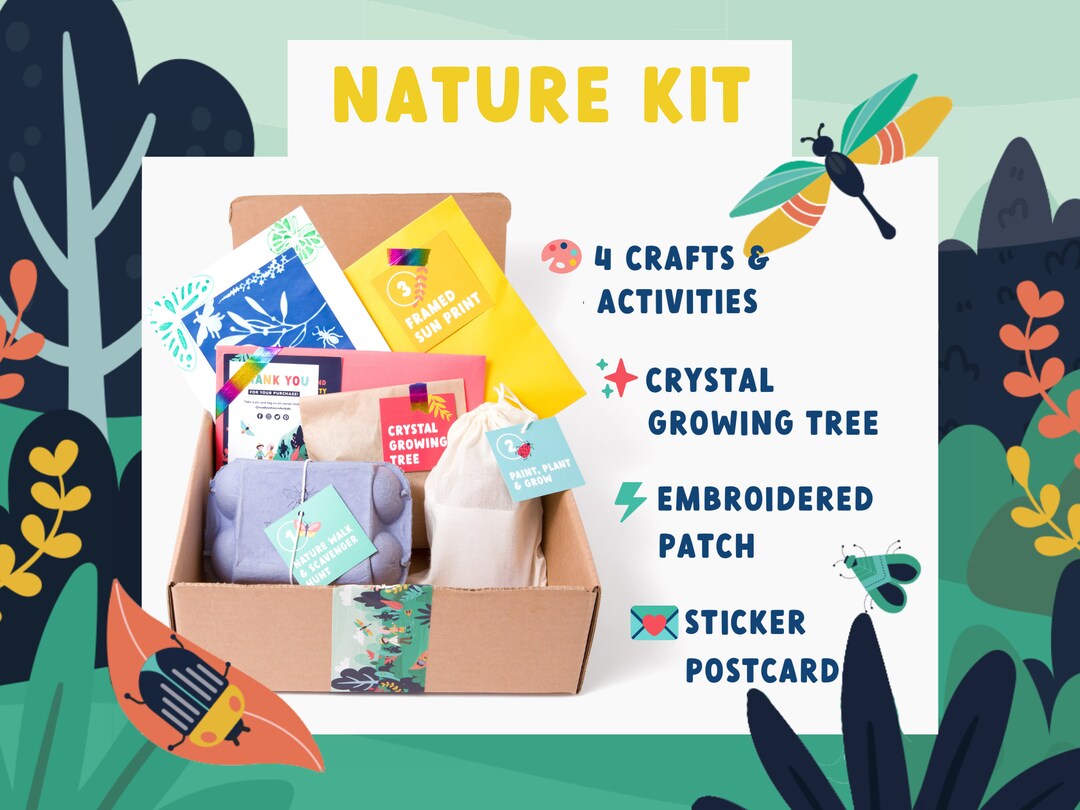 Spring Gifts for Kids, Spring Craft Kit Kids, Nature Craft Supplies ...