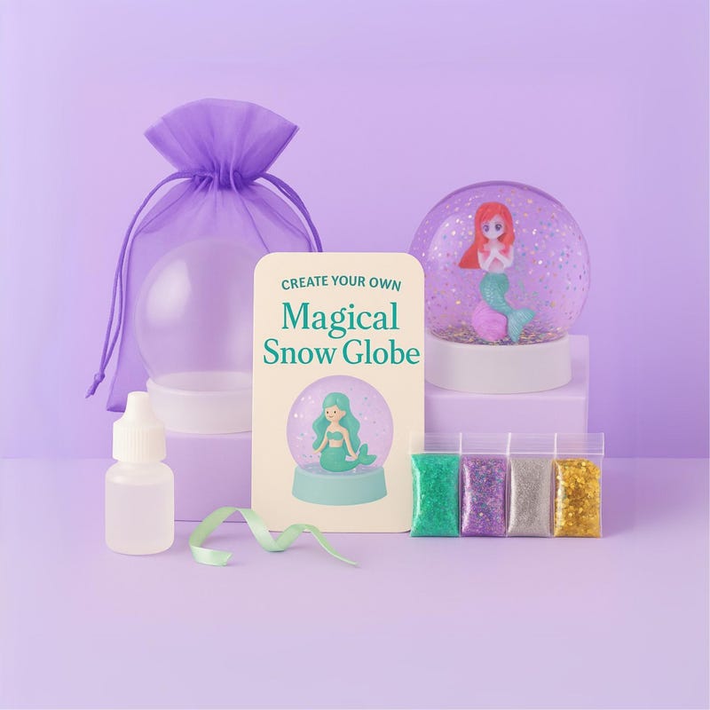 Snow Globes Mermaid - Etsy