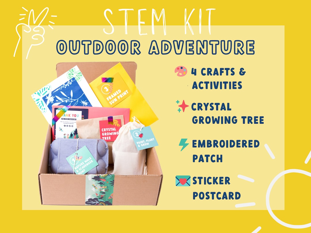 STEM Kit Stem Project Stem Box Stem Kit for Kids Stem - Etsy