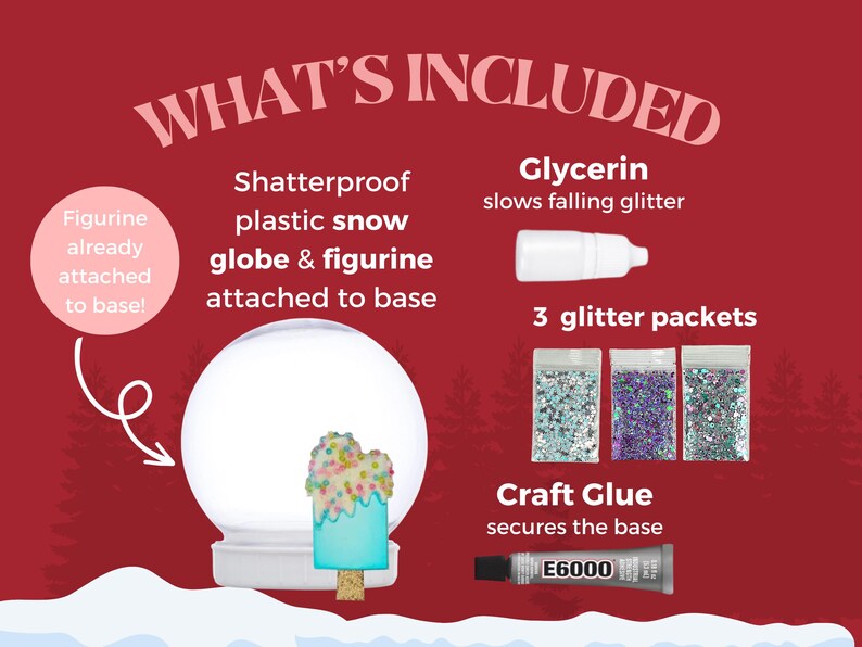 Colorful Popsicle Snow Globe | Fun Christmas Craft for Kids | Perfect ...