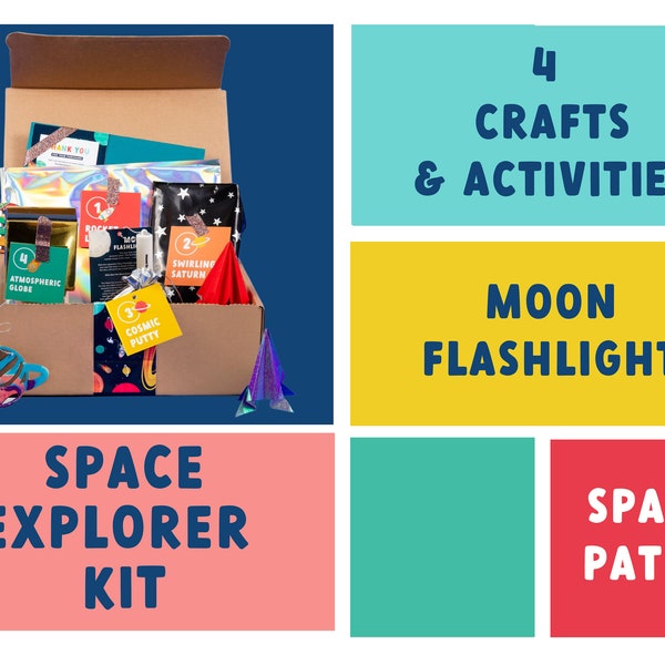 Space Arts and Crafts Box - Etsy