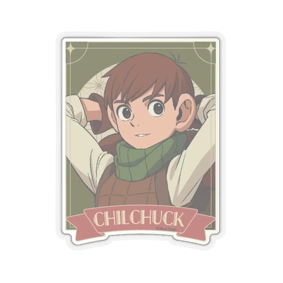 Chilchuck Anime Sticker, 2x2 Sticker, Anime Fan Gift, Cute Anime Art ...
