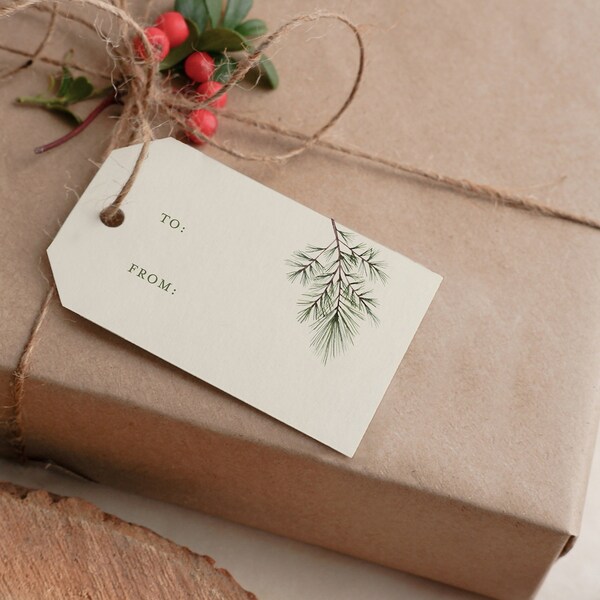 Winter Gift Tags - Etsy
