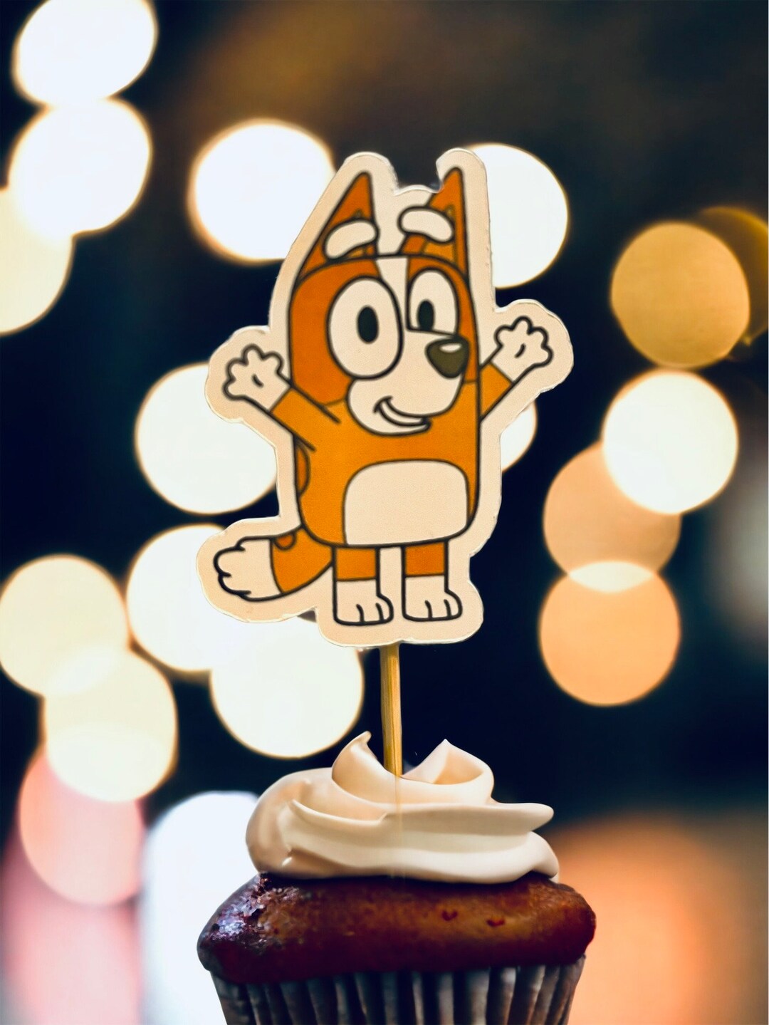 Bingo Cupcake Toppers paper. Add Colour and Happiness to - Etsy