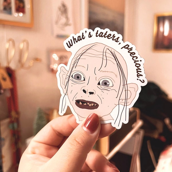 Gollum Sticker - Etsy
