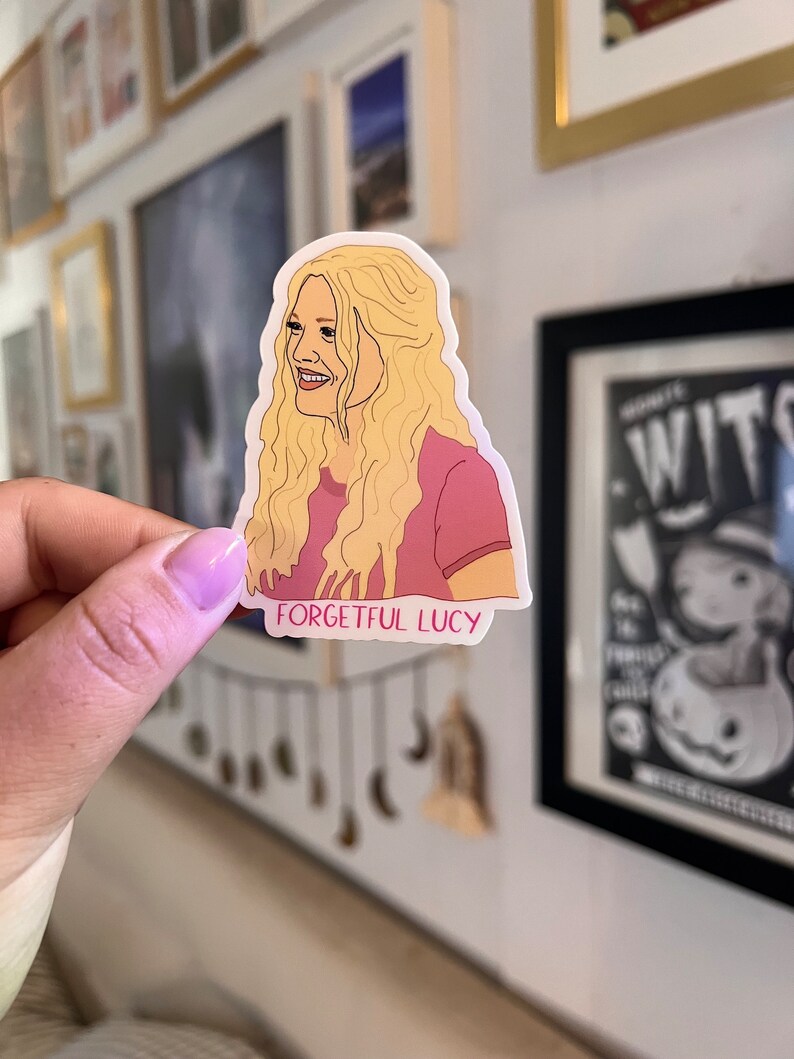 50 First Dates Lucy Sticker - Etsy