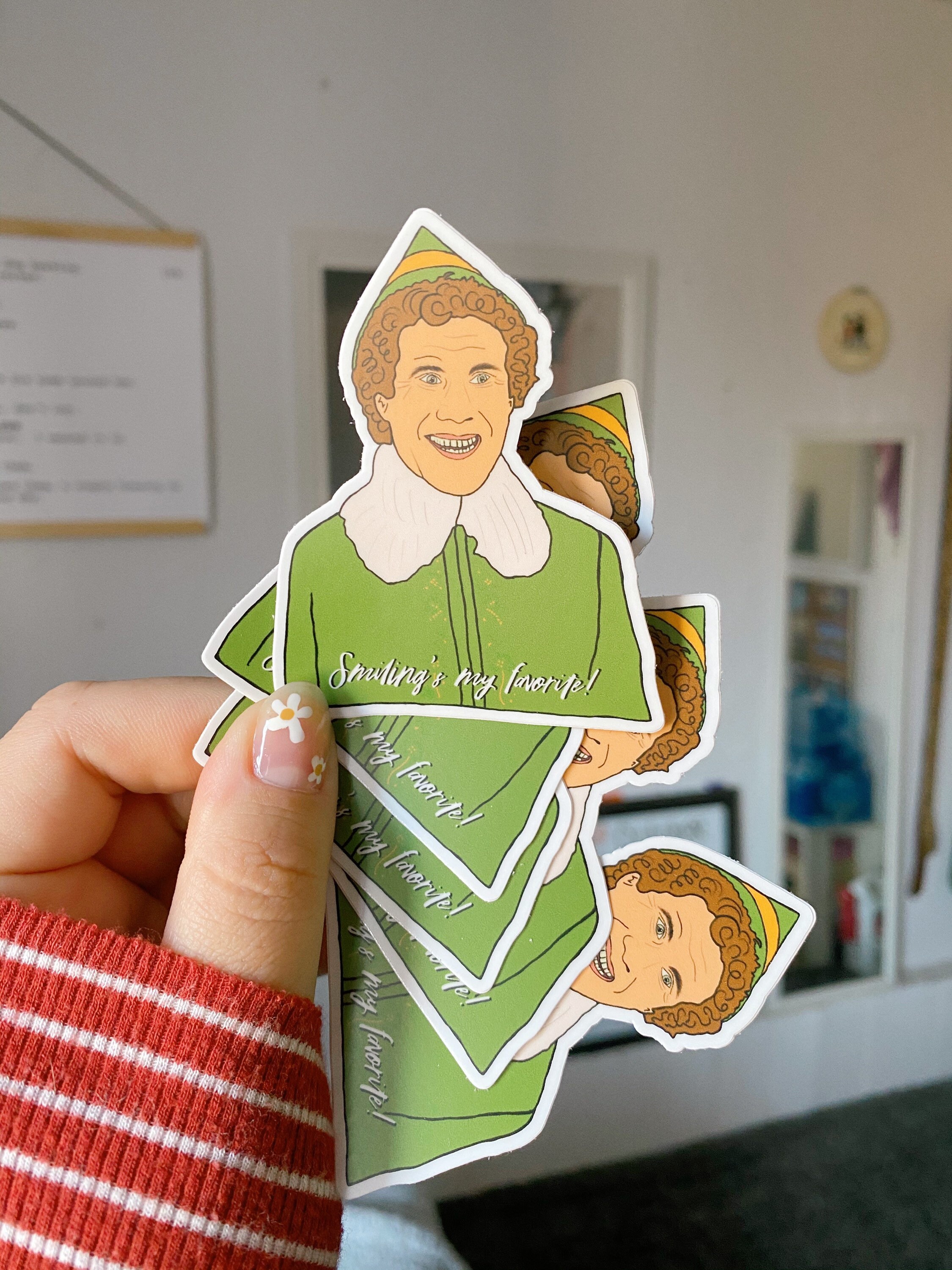 Buddy the Elf Sticker - Etsy