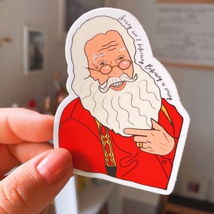 The Santa Clause Tim Allen Sticker | Etsy