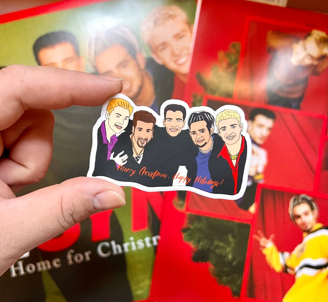 NSYNC Sticker Merry Christmas - Etsy