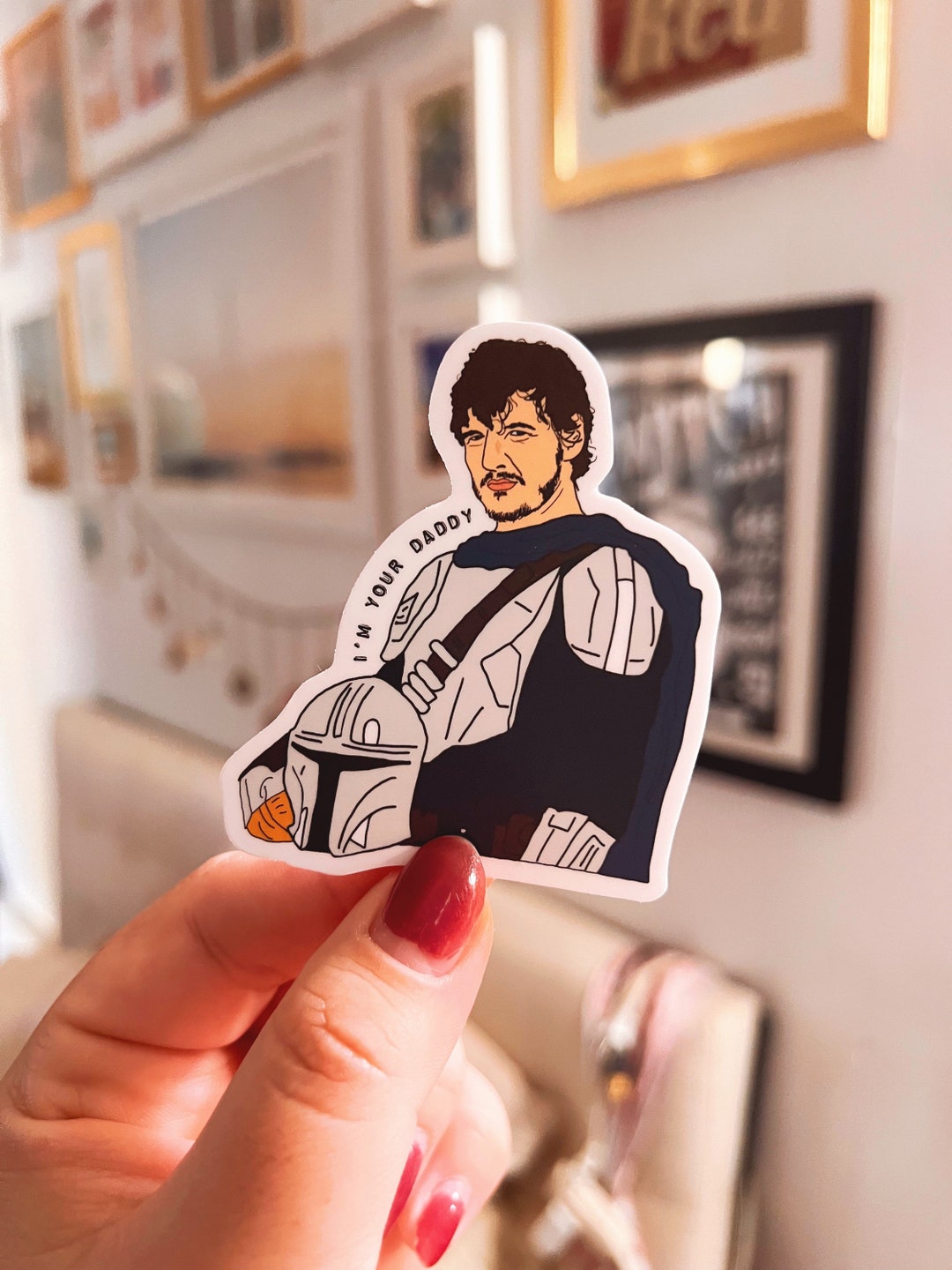 Pedro Pascal Mando I’m Your Daddy Sticker and Magnet - Etsy